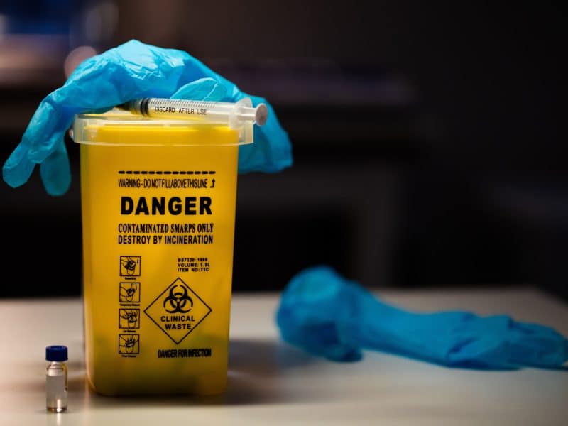 Comment sont traités les déchets médicaux